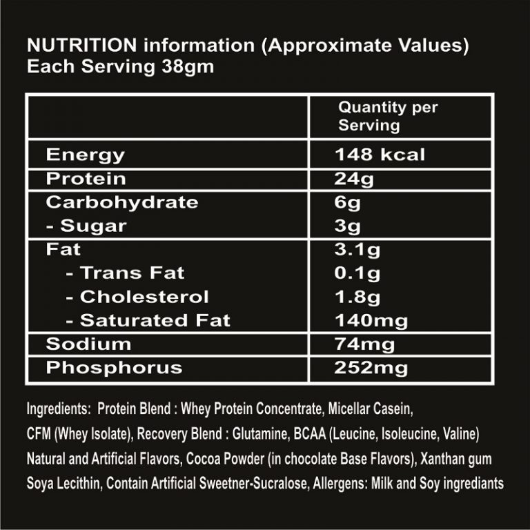 Muscle Science Xtreme Fusion Blend | Fit4Life Mart